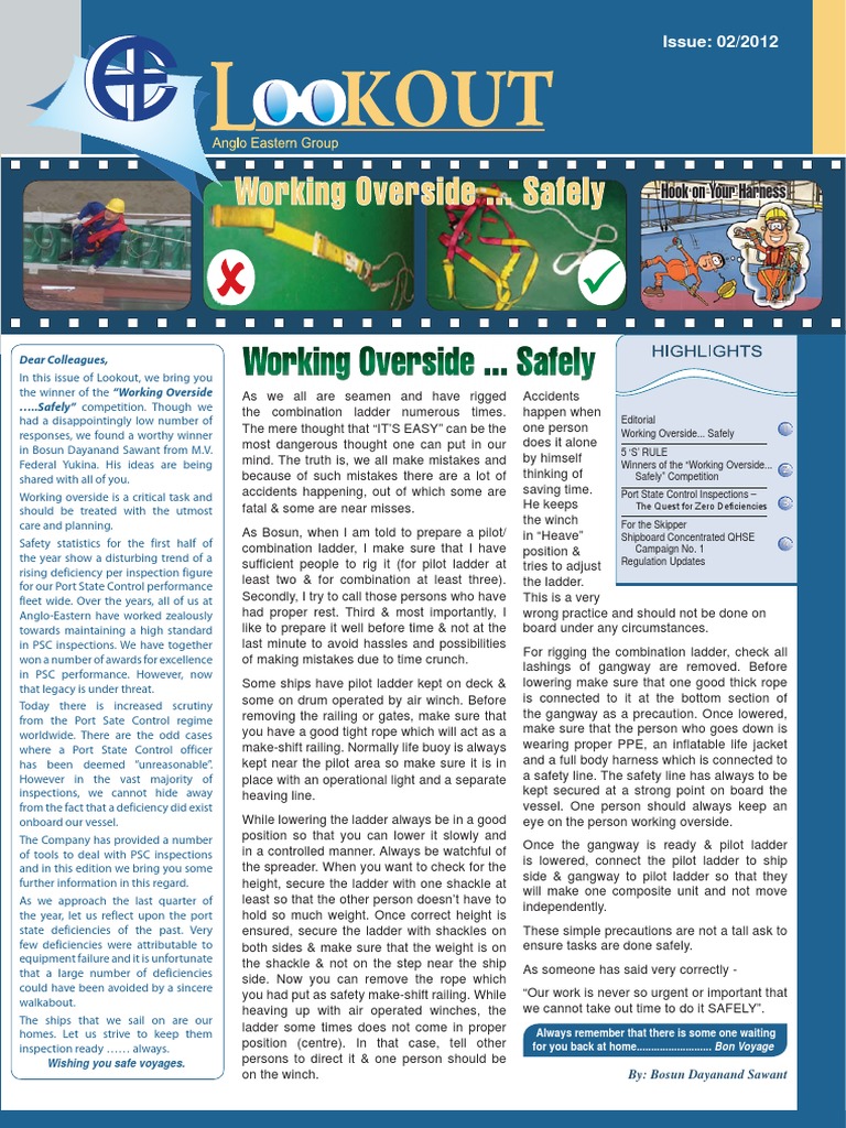 Lookout Issue02 12.1400665579 | PDF | Shipping | Industries