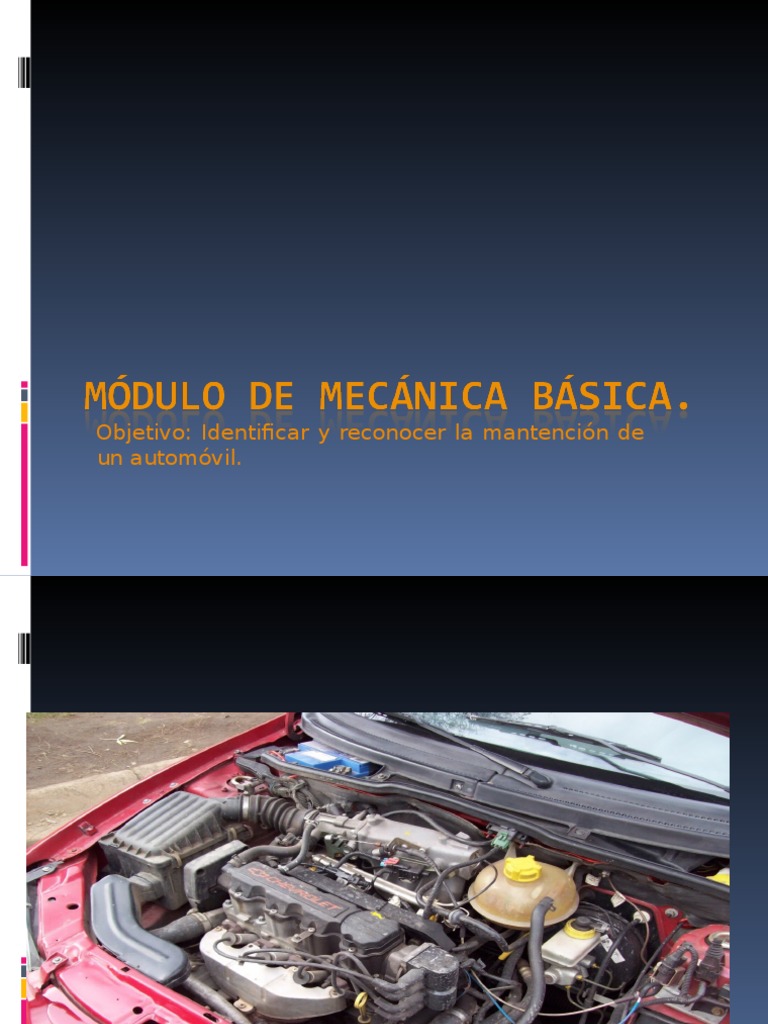 Mecanica Basica | PDF | Neumático | Transmisión (Mecánica)