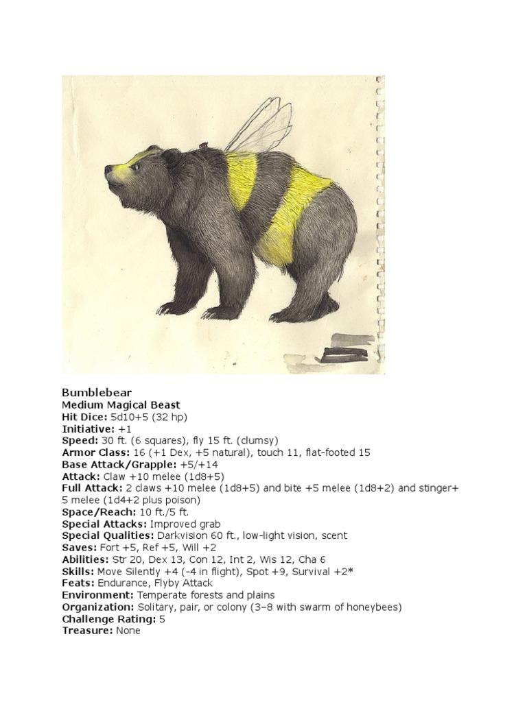 Bumblebear by Deb Lieven | PDF | Honey Bee | Bumblebee