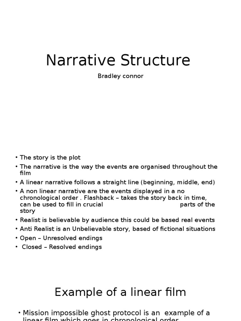 Narrative Structure | PDF | General Fiction