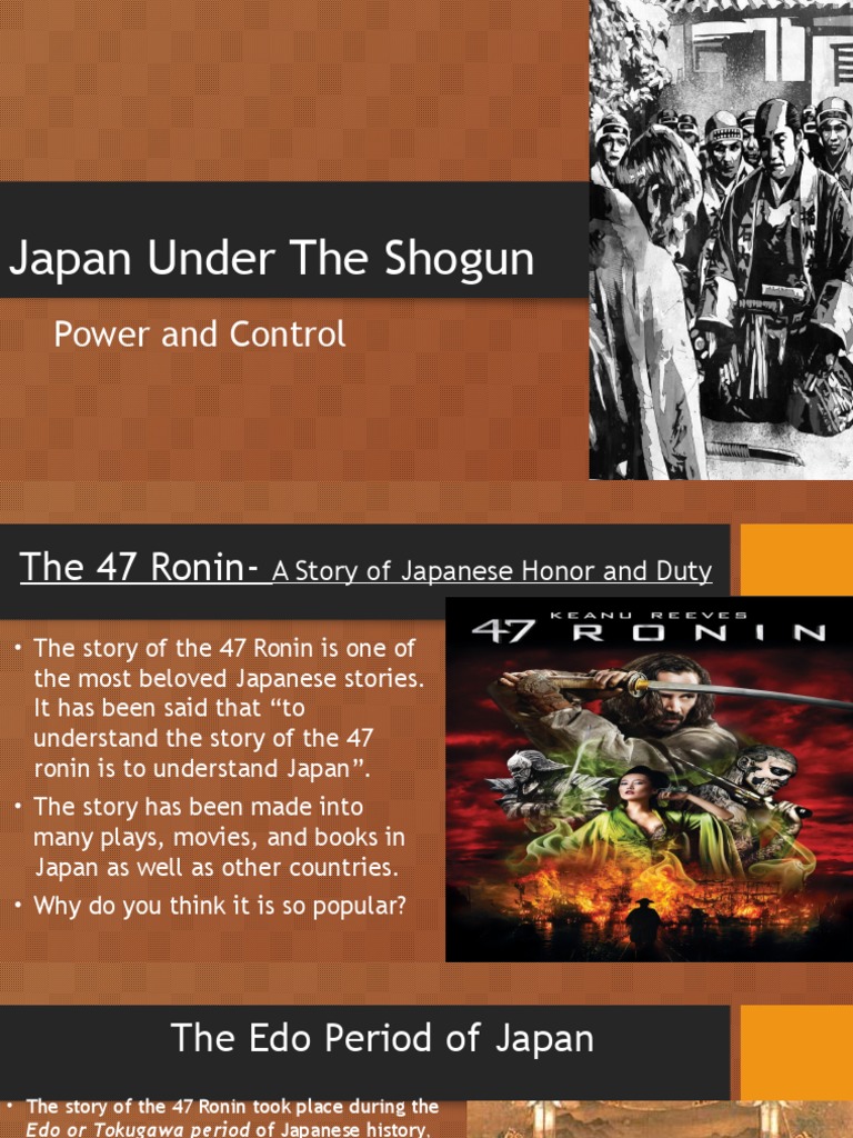 Wchapter 13 - Japan Under The Shogun | PDF | Shogun | Feudal Japan