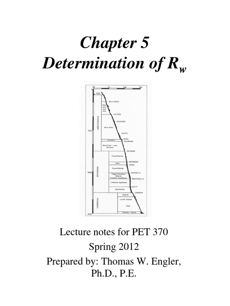 Rwa Method | PDF | Sodium Chloride | Salinity