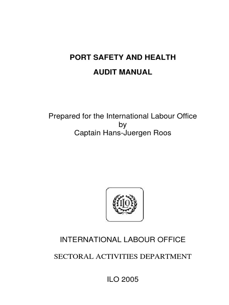 Ports Safety Health Manual PDF | PDF | International Labour ...