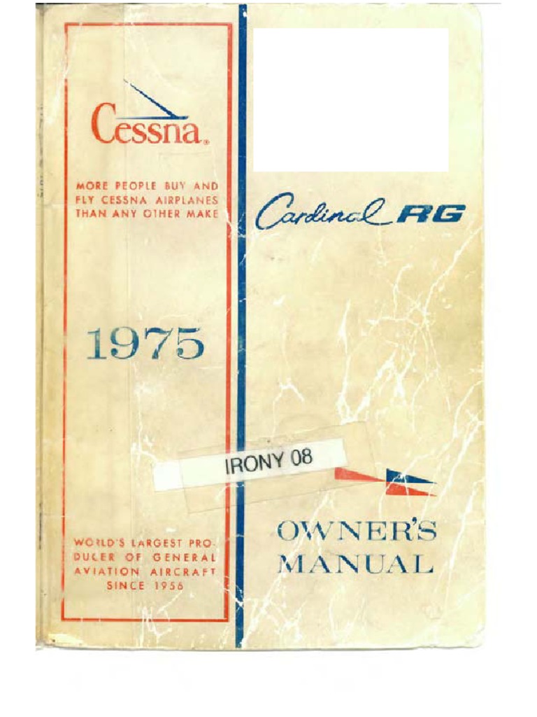 POH - Cessna 177RG Cardinal | PDF