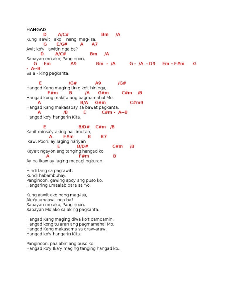 HANGAD | PDF