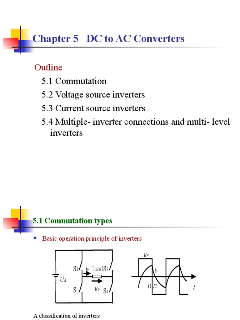 Current Source Inverters | PDF