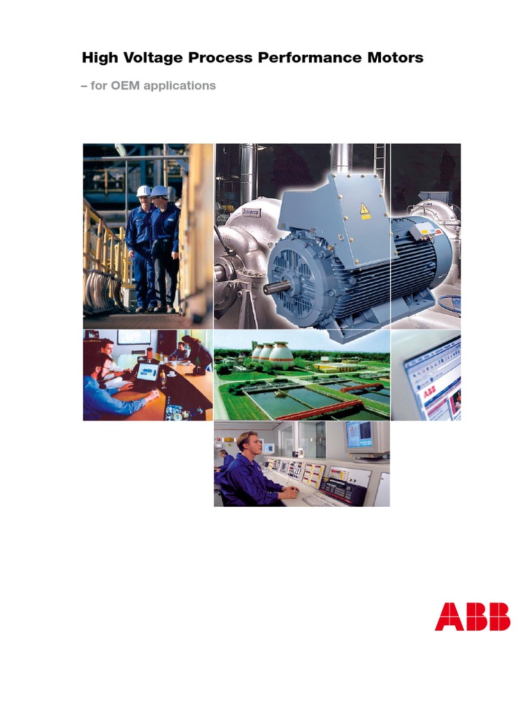 Brochure HV Process Performance Motors en 122006 | PDF | High Voltage ...