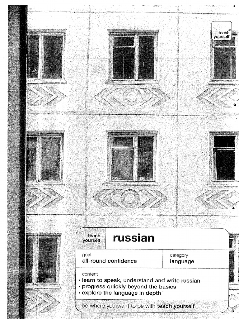 1 Teach Yourself Russian Book | PDF