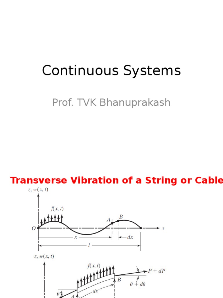 Vibration Analysis of Strings and Beams | PDF