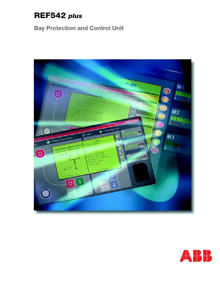 ABB REF542plus Protection Relays | PDF | Monitoring (Medicine) | User ...