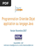 Cours de Java Complet | PDF | Structure de contrôle | Java (Langage de ...