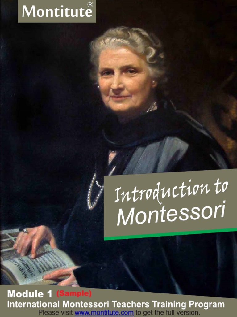 Module 1 Montessori Method | PDF | Montessori Education | Cognition