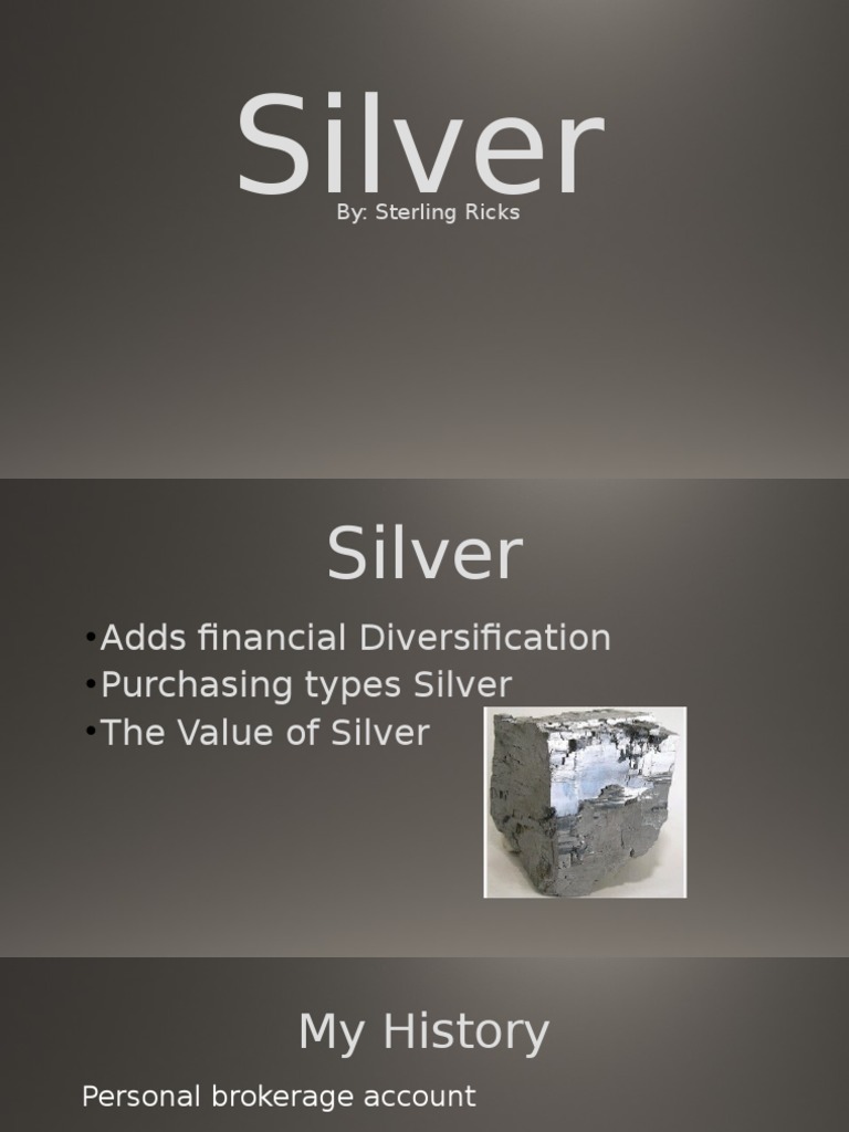 Why Own Silver | PDF