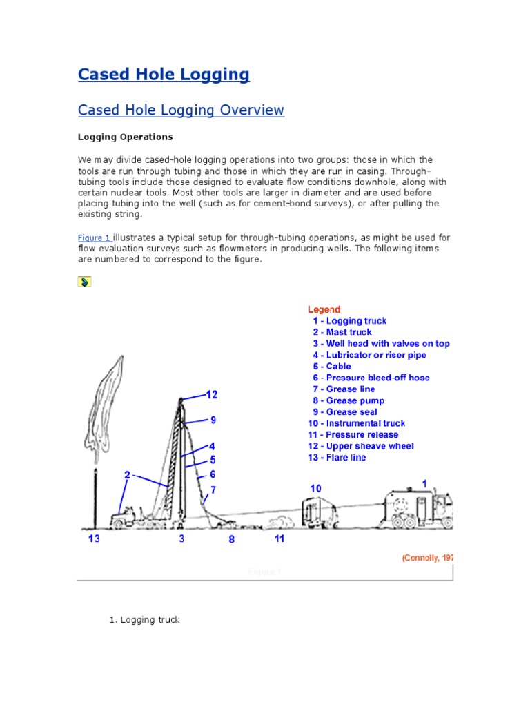 Cased Hole Logging | PDF | Neutron | Gamma Ray