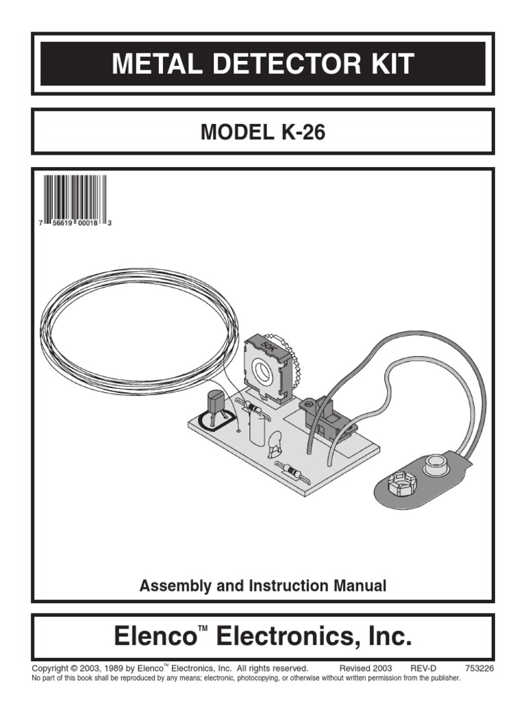 Metal Detector | Download Free PDF | Soldering | Electronic Oscillator