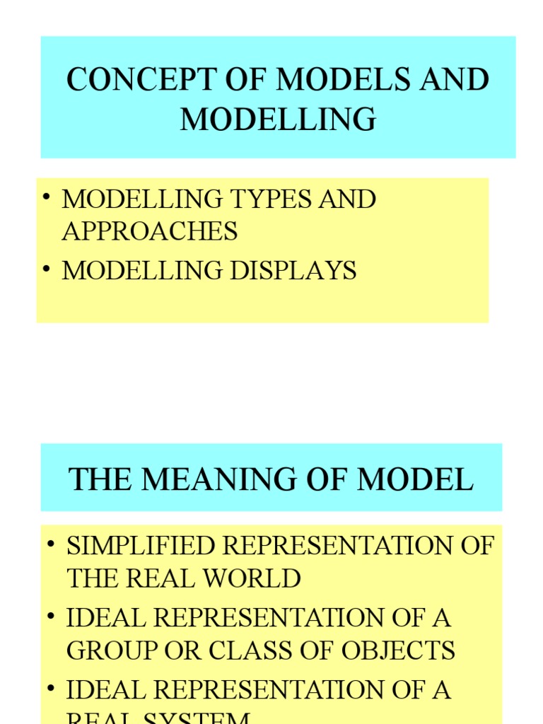 13 Konsep Model Dan Pemodelan | PDF | Conceptual Model | Computer ...