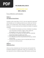 A Level Art Statement of Intent Guide | PDF | Evaluation | Creativity