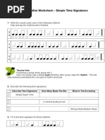 Rhythm Syllables | PDF