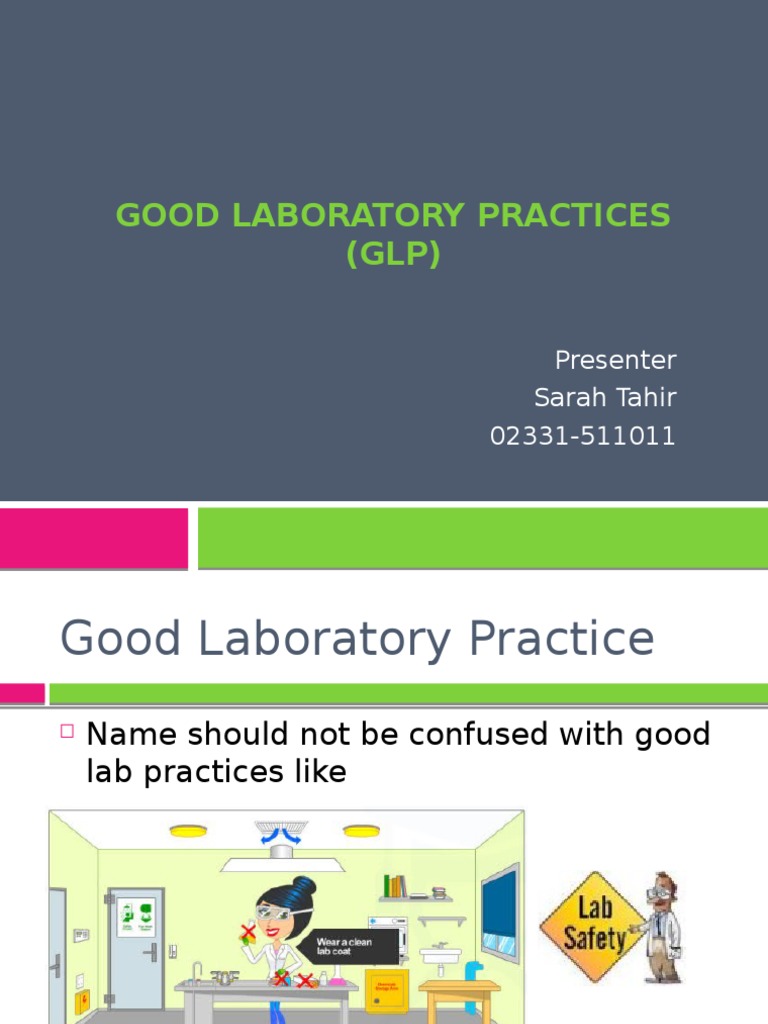 Good Laboratory Practices (GLP) | PDF | Clinical Trial | Business