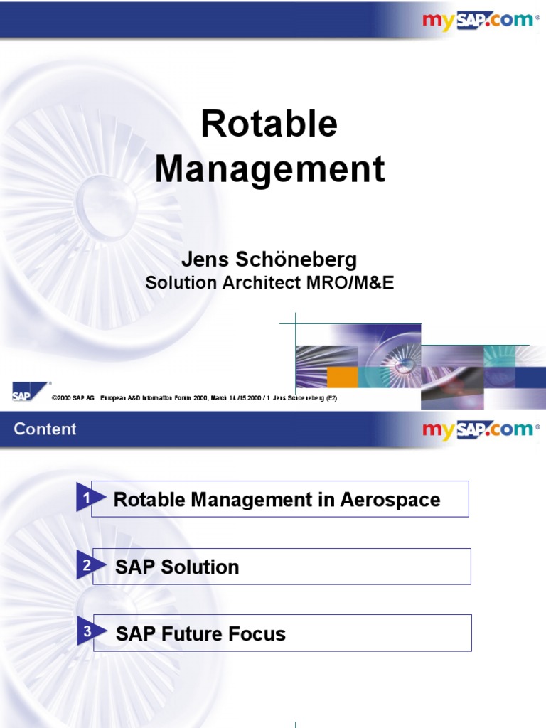 Understanding Rotable Management | PDF | Manufacturing And Engineering ...