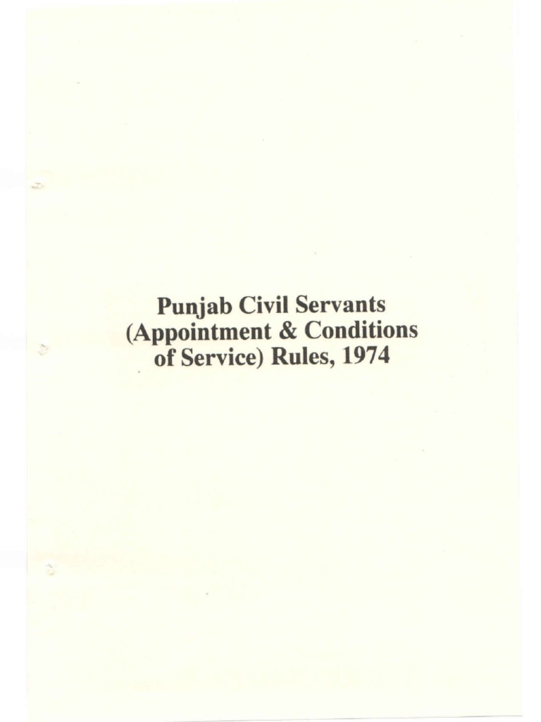 Punjab Esta Code 2013 Chapter 2 | PDF