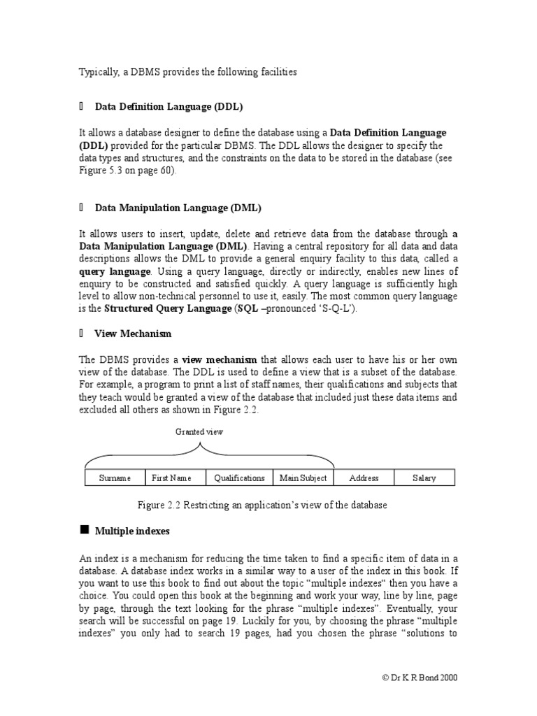 Database Sample | PDF | Database Index | Databases