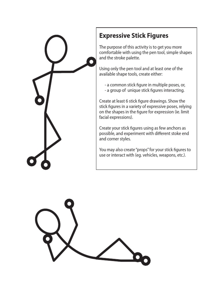 Expressive Stick Figure | PDF
