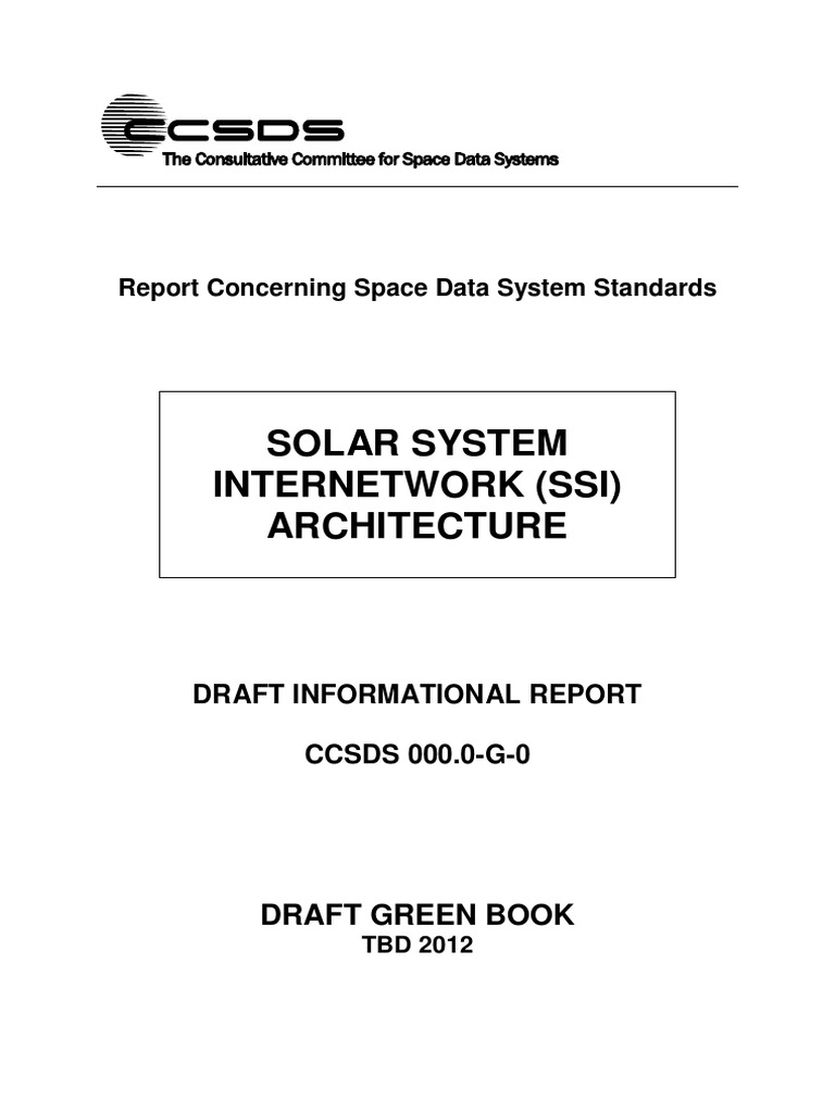 SSI Architecture Green Book 02-23-12 | PDF | Internet Protocols ...