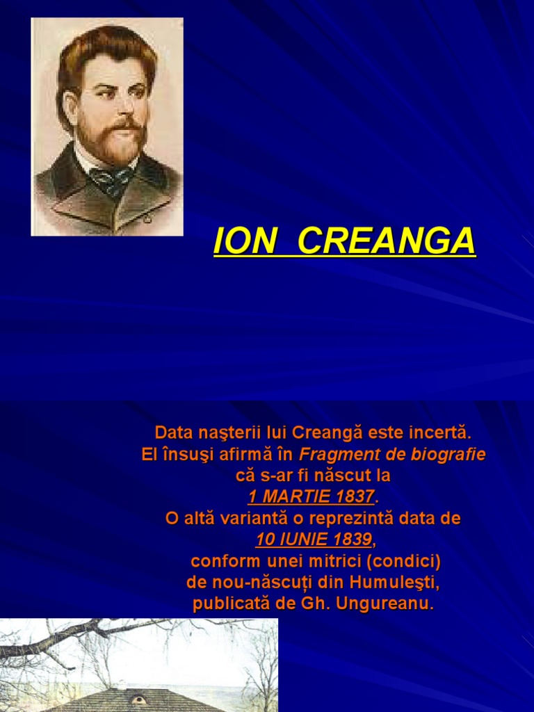 Ion Creanga | PDF