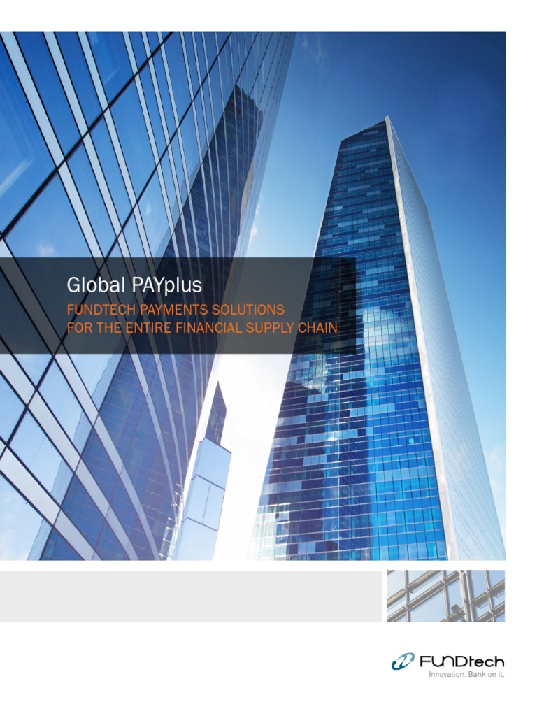 Global Payplus Brochure | PDF | Clearing (Finance) | Business Process