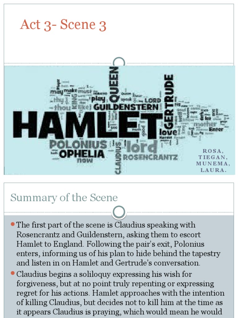 Hamlet - Act 3 Scene 3 | PDF | Hamlet