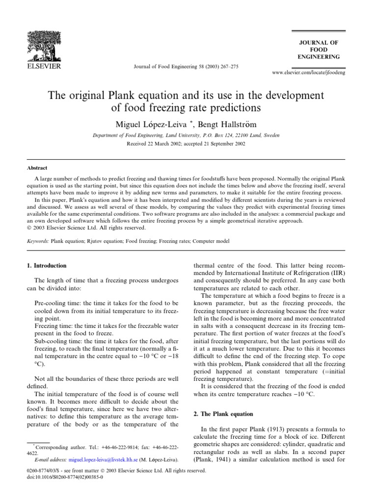 The Original Plank Equation | PDF | Experiment | Equations