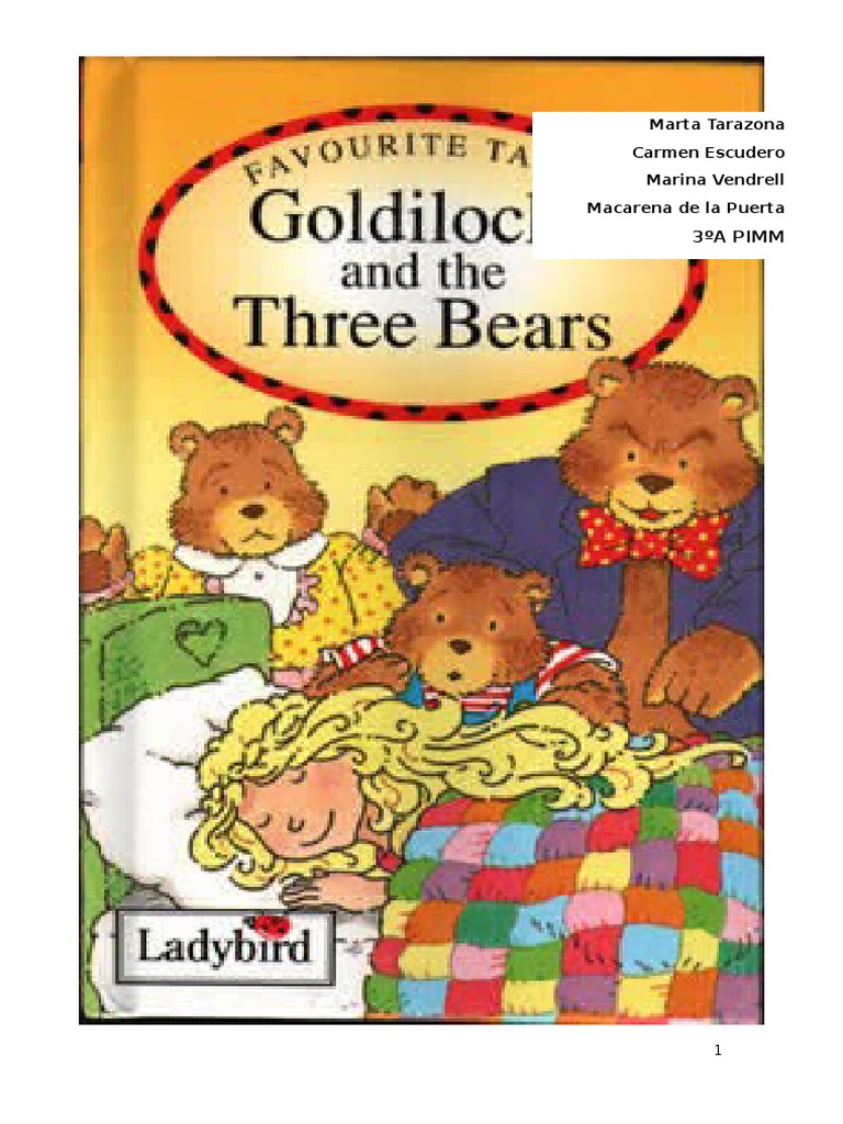 Ricitos de Oro | PDF | Goldilocks And The Three Bears