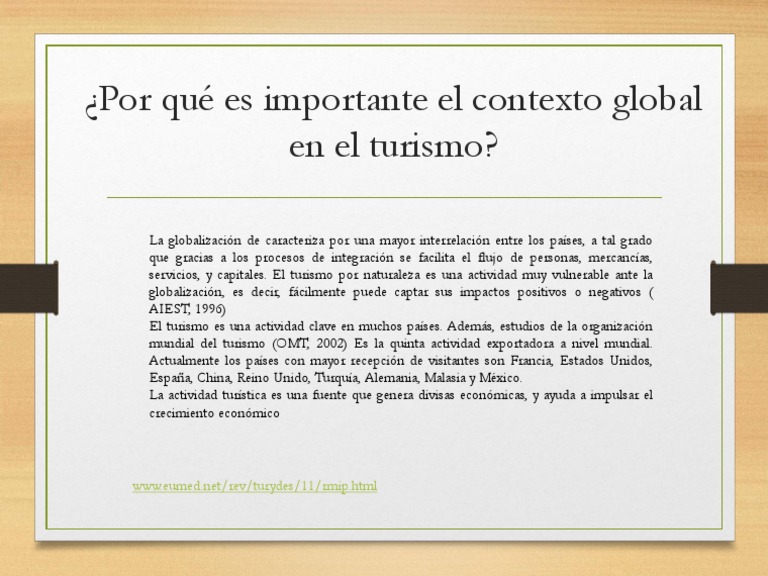 Por Qué Es Importante El Contexto Global | PDF