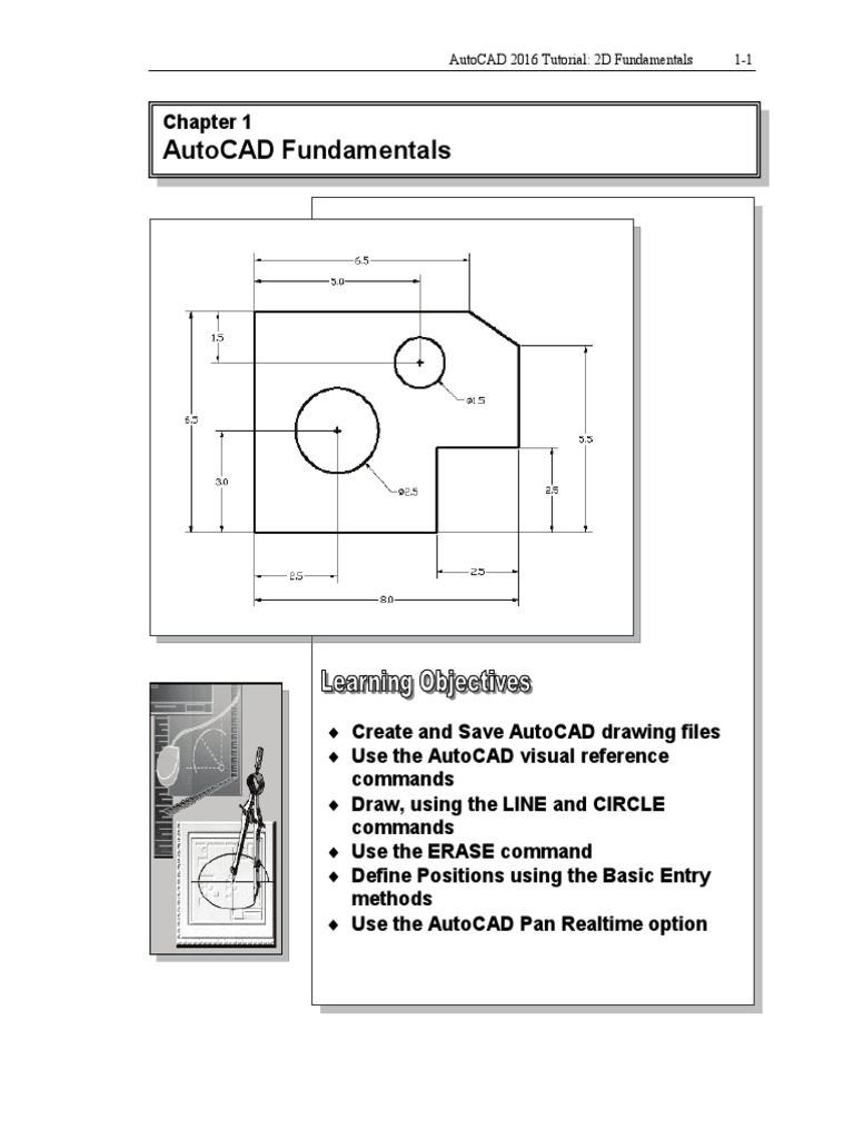 An Introduction to Basic 2D Drawing in AutoCAD: Lines, Circles ...