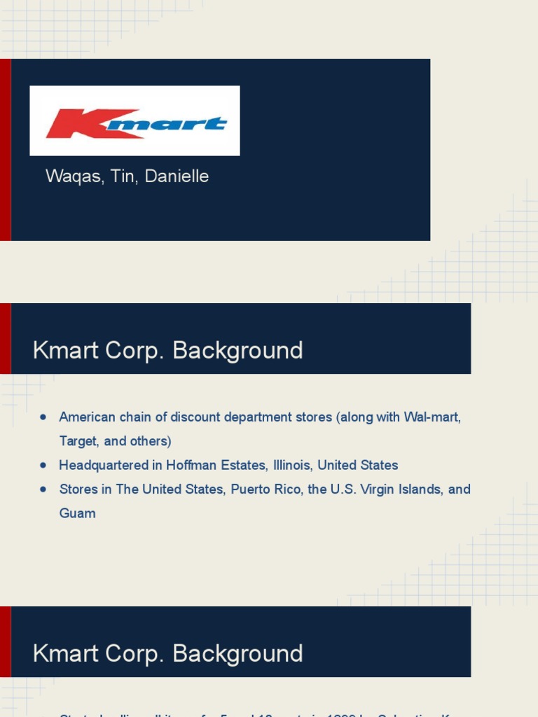 Kmart Fraud and Bankruptcy Overview | PDF | Kmart | Retail