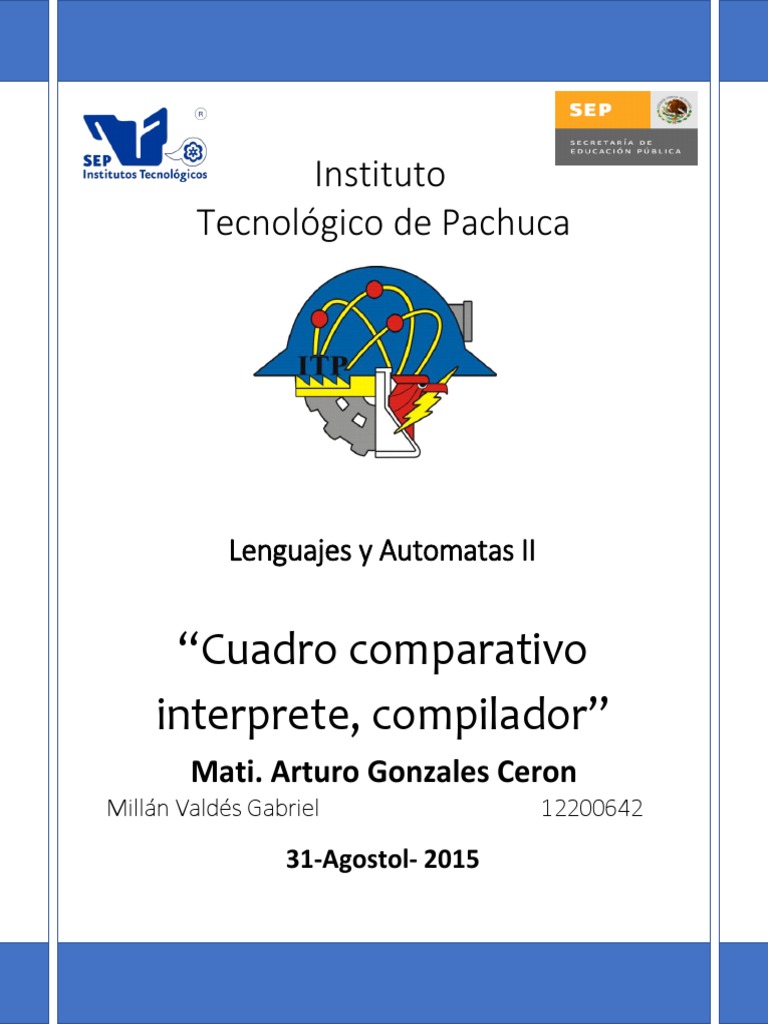 Cuadro Comparativo PDF | PDF | Compilador | Programa de computadora