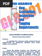 Saudi Aramco Scaffolding Hand Book | PDF