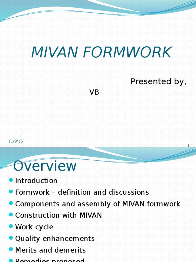 Mivan | PDF | Building Materials | Building