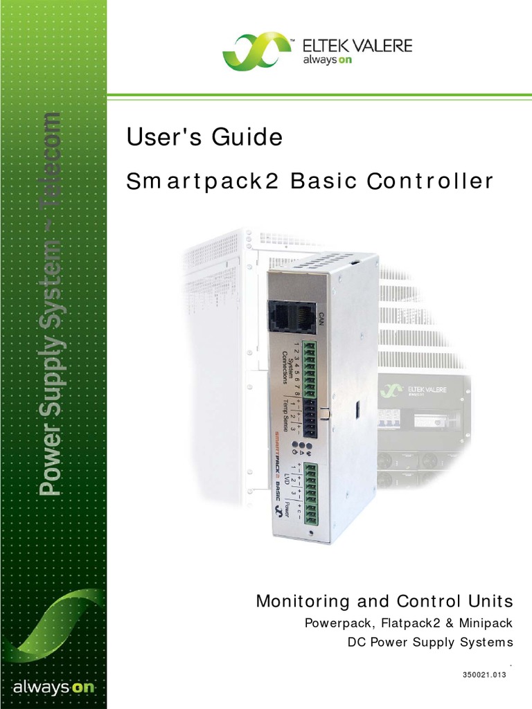 Smartpack2 Basic Controller | PDF | Power Supply | Rectifier