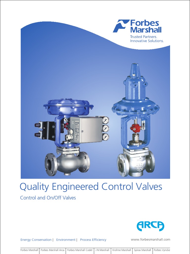 Control & On-Off Valve - Forbes Marshall | PDF | Valve | Actuator