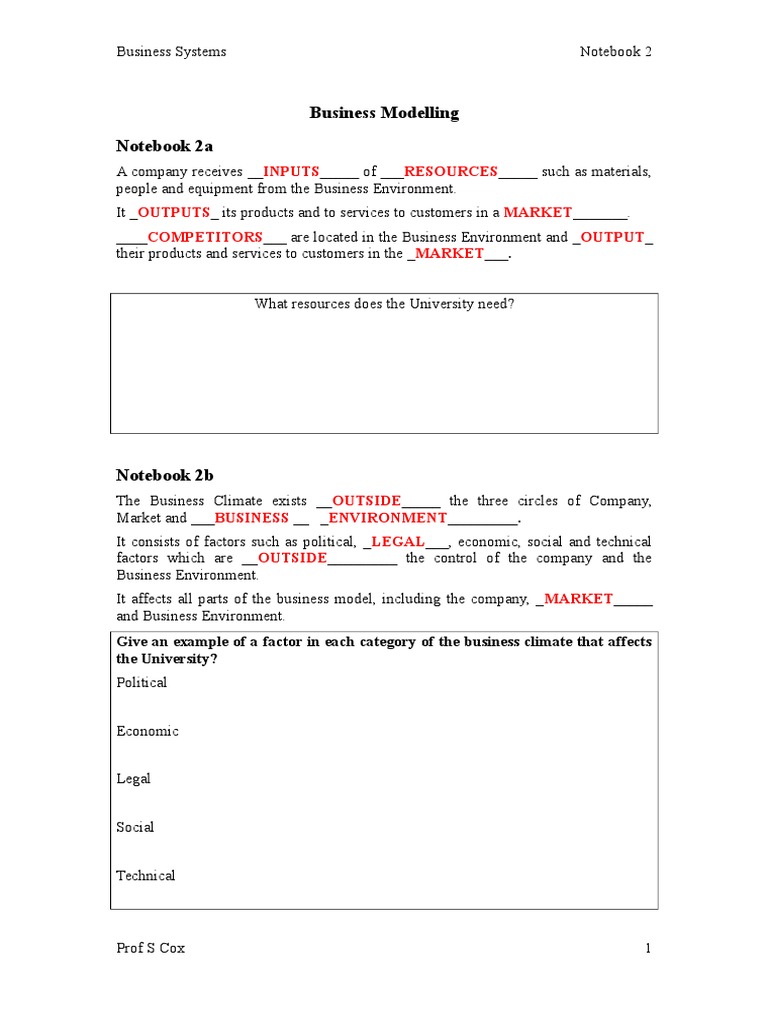 Business Model Development Guide | PDF | Product (Business) | Competition