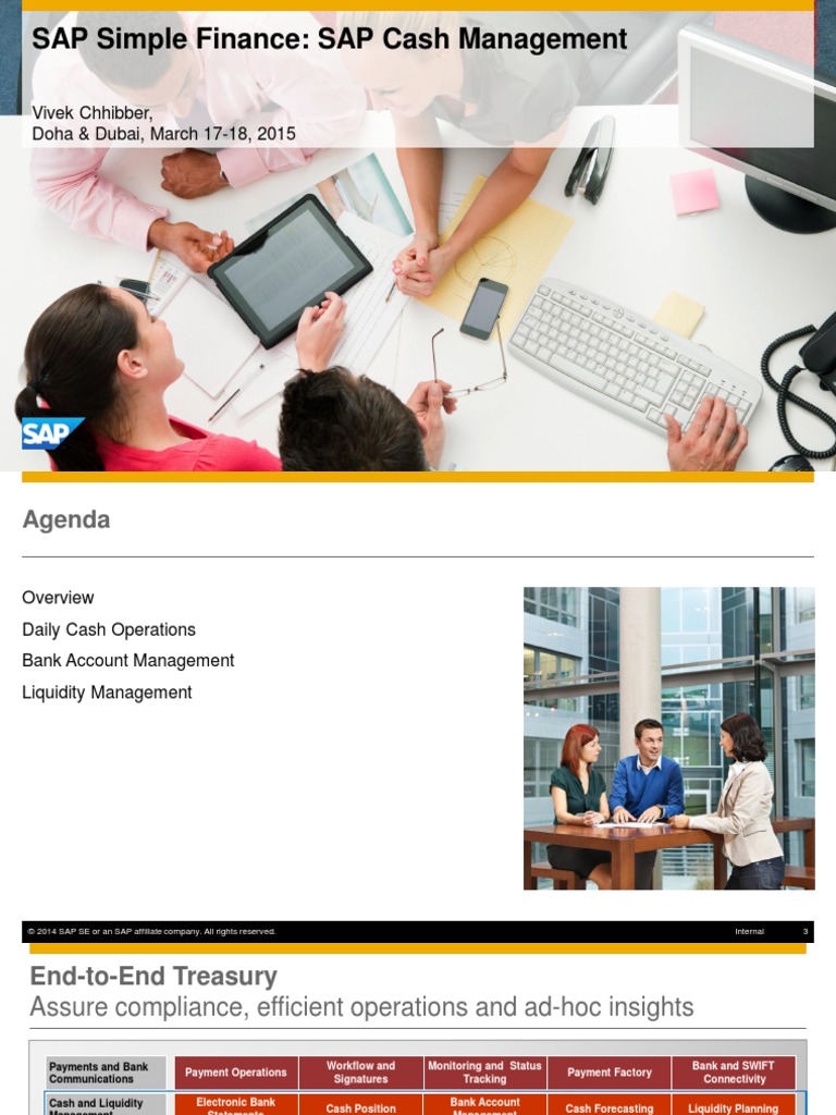 SAP SF Cash Management | PDF