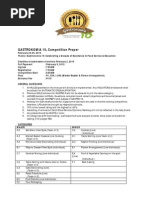 Judging Rubric Cooking Contest | PDF