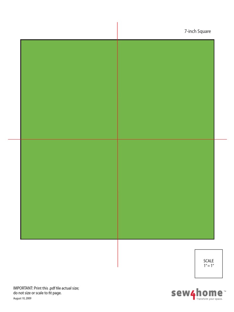 0188 Pattern 7inch Square 5 | PDF