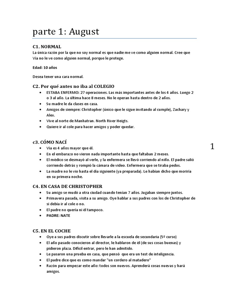 La Lección de August | PDF | Ocio