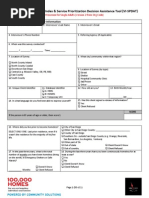 VI SPDAT V3 Single Adults Fillable | PDF | Violence | Homelessness