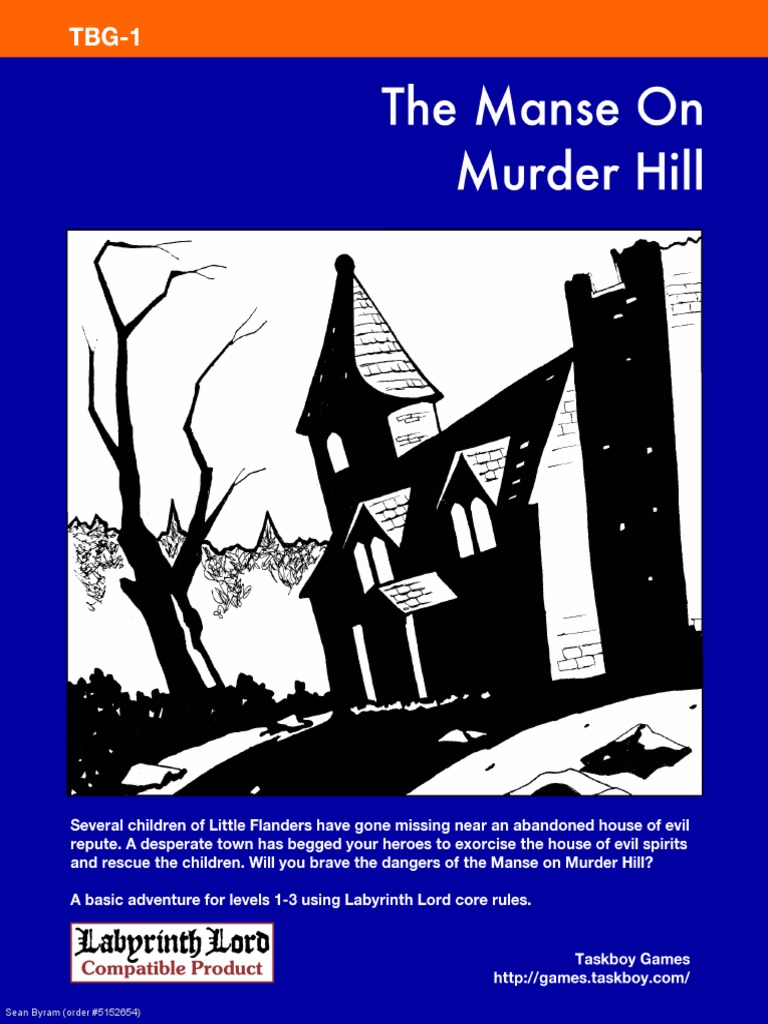 The Manse On Murder Hill | PDF | Young Adult