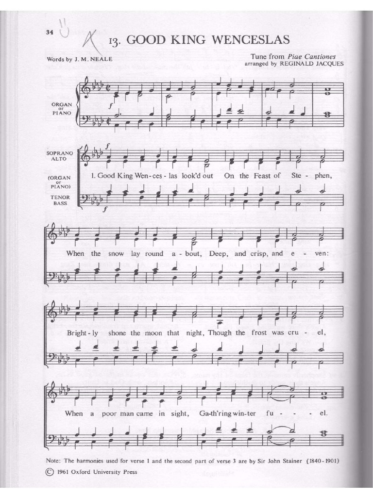 Good King Wenceslas | PDF
