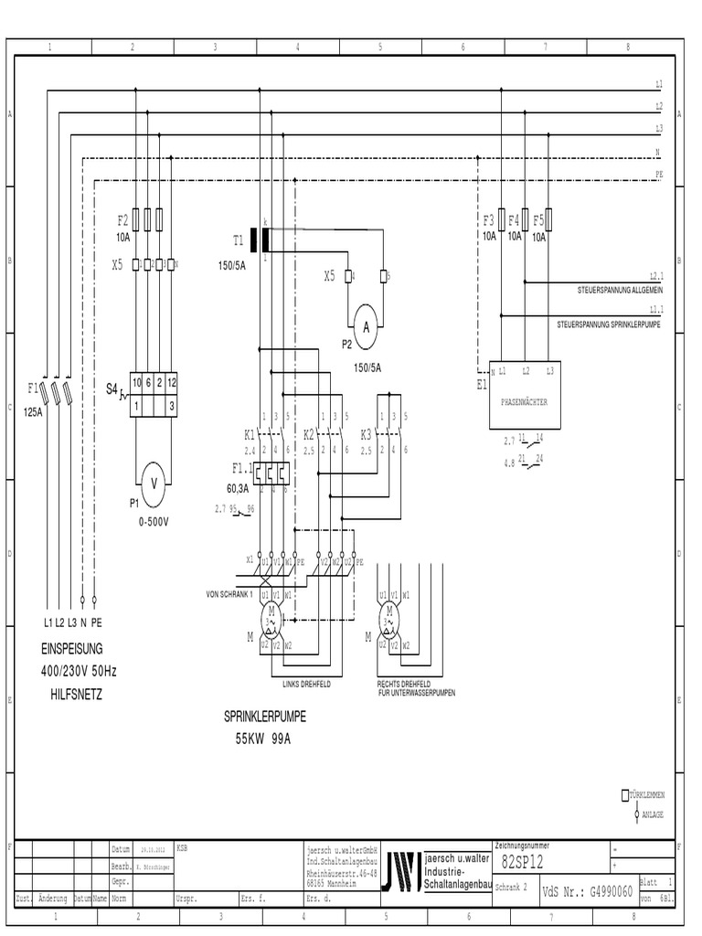 Schaltplan SV Din Generator | PDF